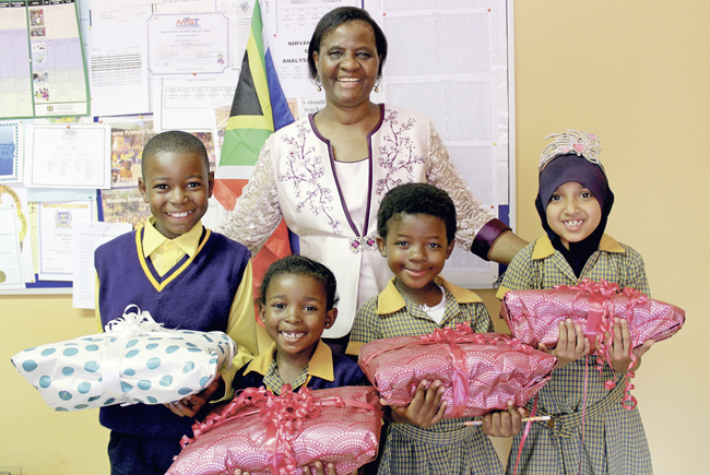 Principal shares her birthday blessings with learners | Review