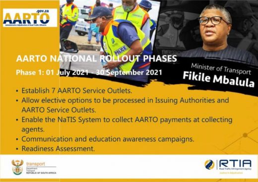 AARTO roll-out gets underway with 4-phase process | Review