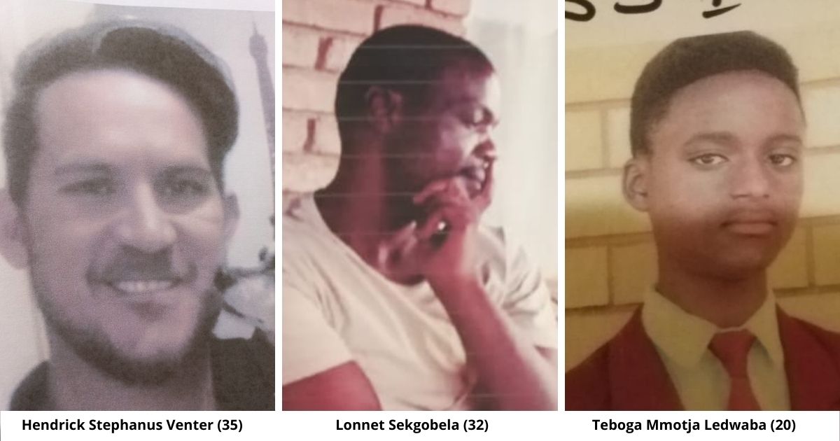 Have you these missing men?