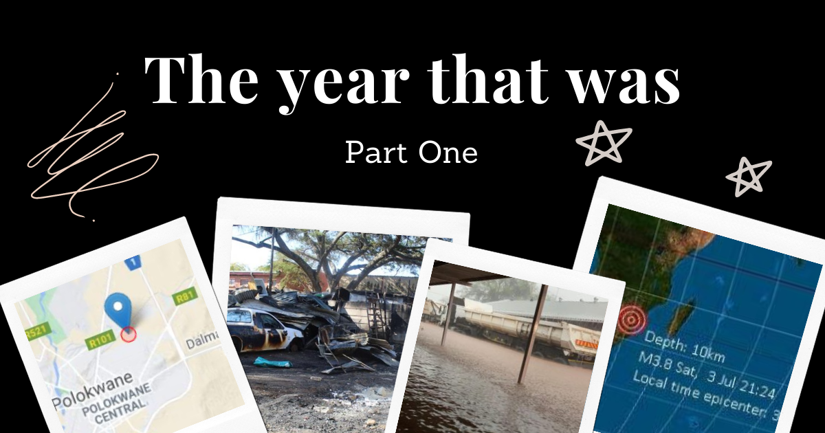 The year that was: Part one