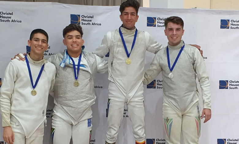 Sello Maduma Fencing Academy's stars excel in the Western Cape