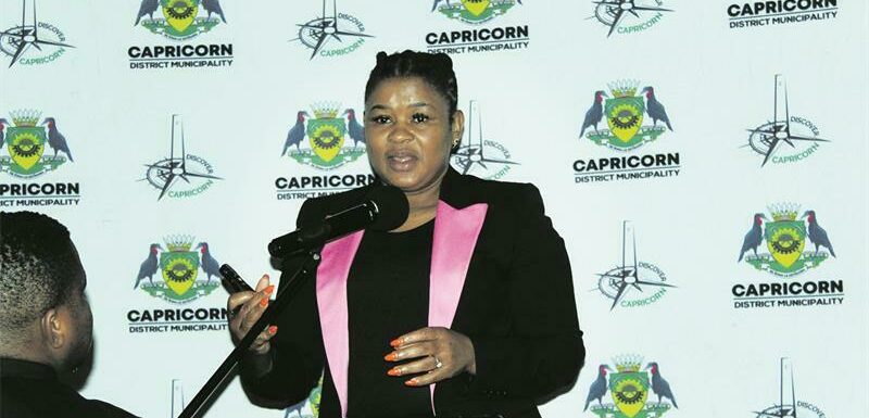 Capricorn District Municipality Map Depicting Study Location And