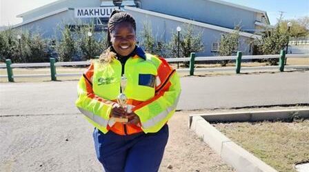 Point duty officer Khomotso assists with scholar safety | Review