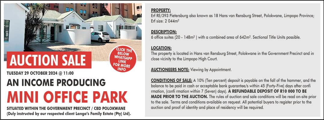 Theo Goosen Estate Agents & Auctioneers | Review