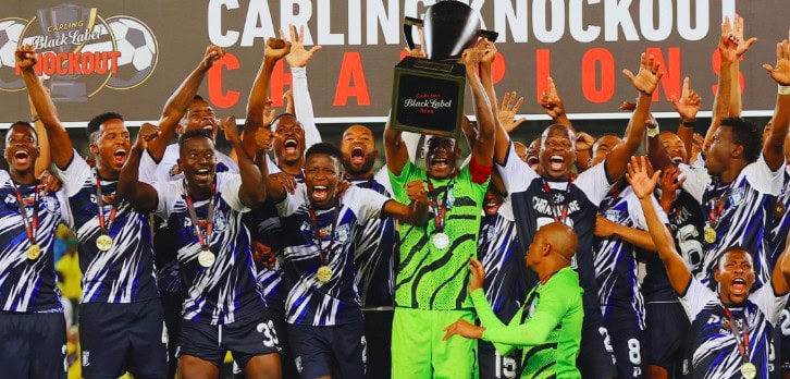 Congratulations pour in for Carling Knockout Champs, Magesi FC | Review
