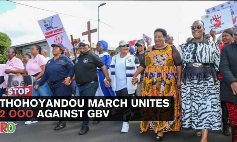 Thohoyandou march unites 2 000 against GBV | Review