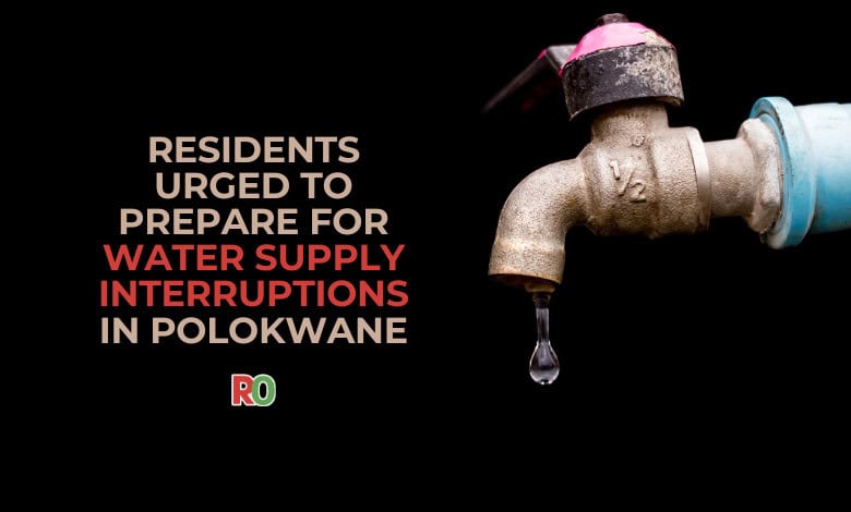 Polokwane water supply shutdowns to affect residents in June and July ...
