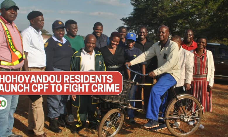 Thohoyandou residents launch CPF to fight crime | Review