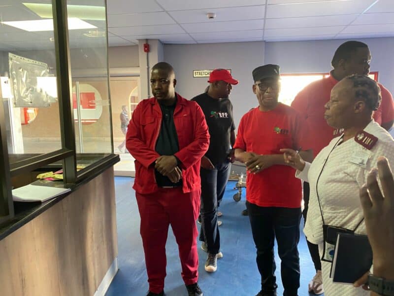EFF pickets at Mankweng Hospital | Review