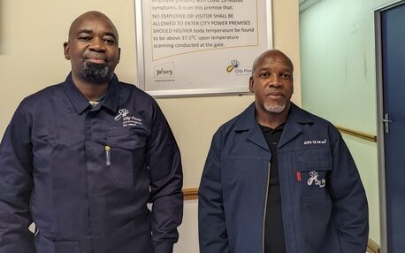 City Power teams at Hursthill are doing their best to serve customers ...