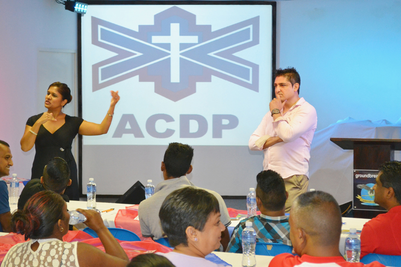 ACDP prepares for elections | North Coast Courier
