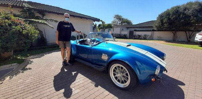 Ready for the racetrack, Ballito's Trevor Graham has a Cobra for every ...