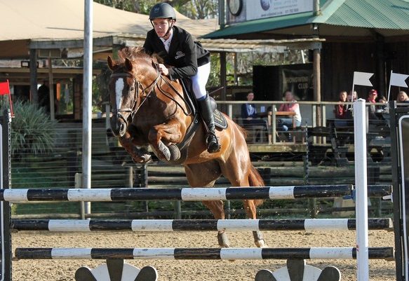 Hoggan hops into first place in national showjumping ranks | North ...