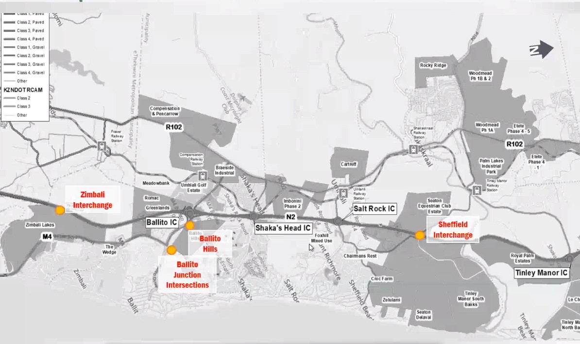 KwaDukuza municipality releases master traffic plan for Ballito | North ...