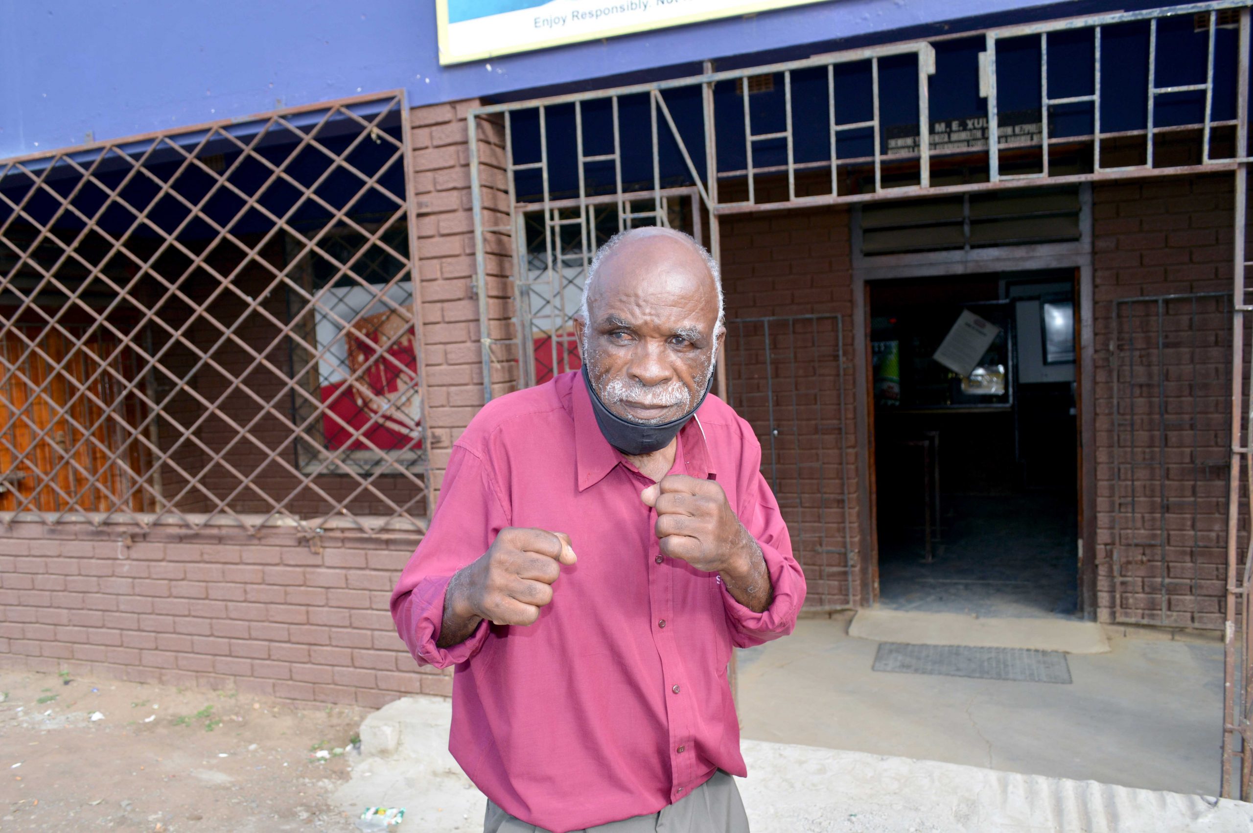 'Tap Tap' Makhatini, Habeni local and South Africa's first-ever black national boxing champion ...