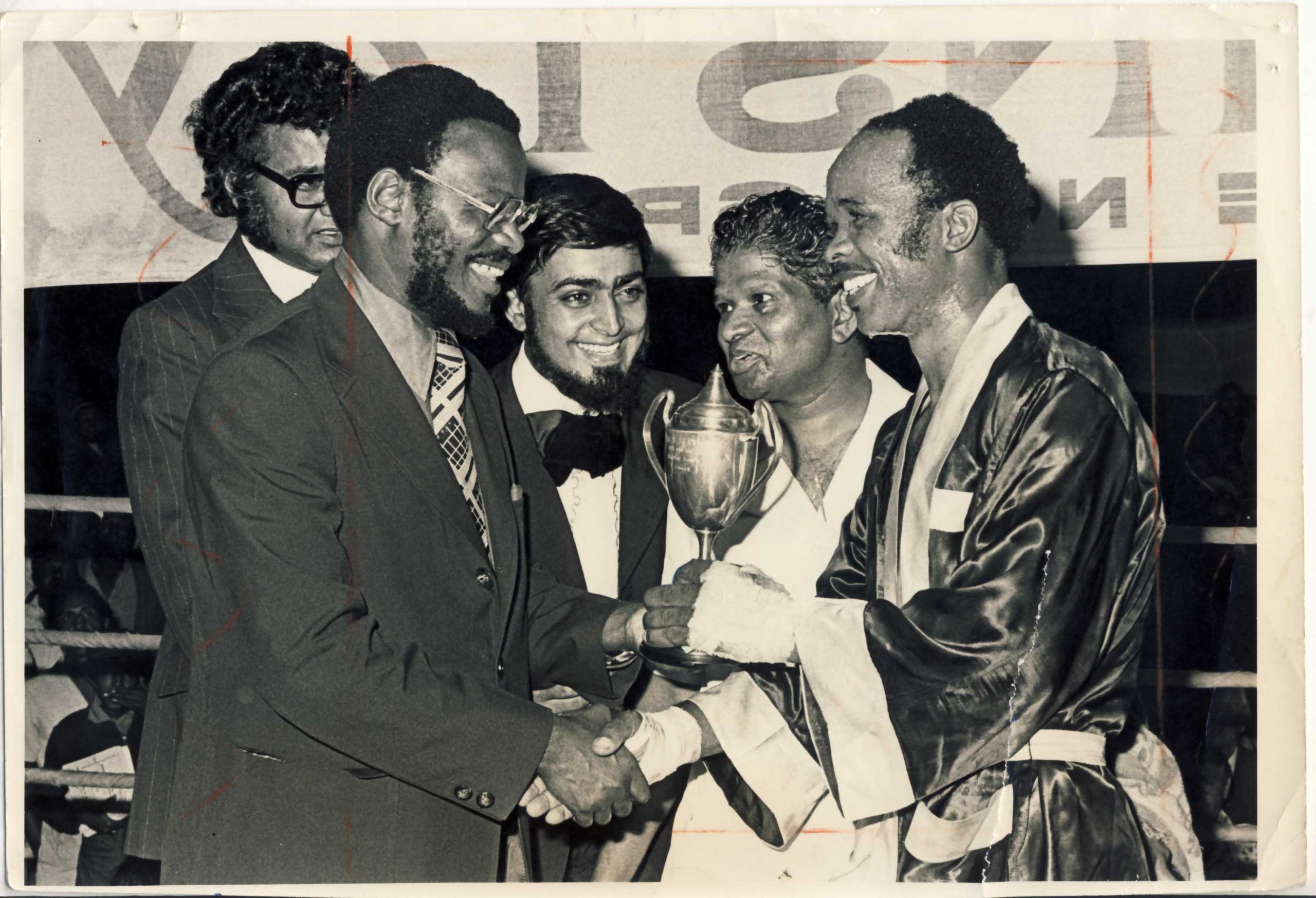 'Tap Tap' Makhatini, Habeni local and South Africa's first-ever black national boxing champion ...