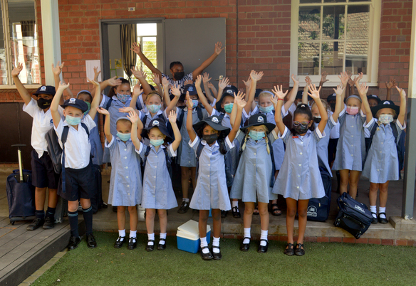 Cool runnings on first day of big school at Umhlali Prep | North Coast ...
