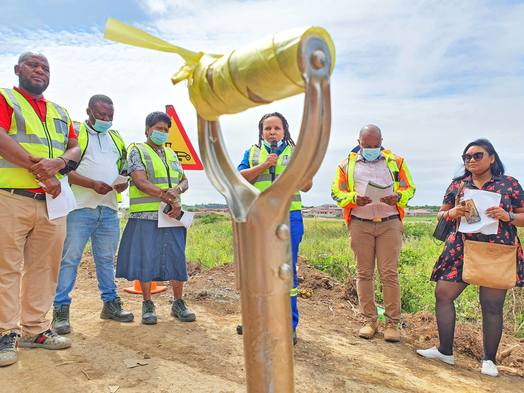 Joy as small Groutville community gets proper road at R7.4-million ...