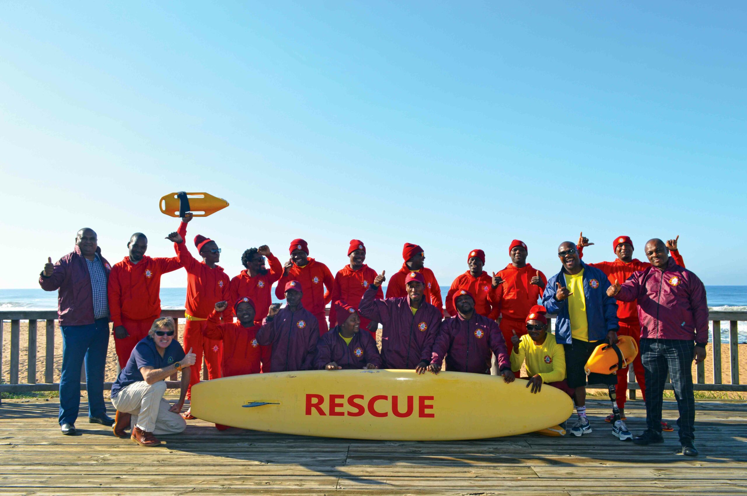KwaDukuza lifeguards build marine safety brand with new uniforms ...