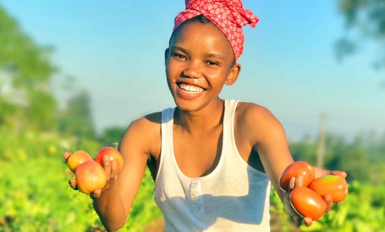 Ndwedwe farmer (22) reaps the fruits of her labour | North Coast Courier