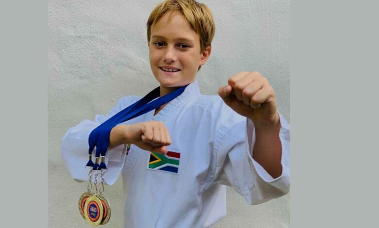 "No war is going to stop me" says Salt Rock karate kid Tai Smith ...