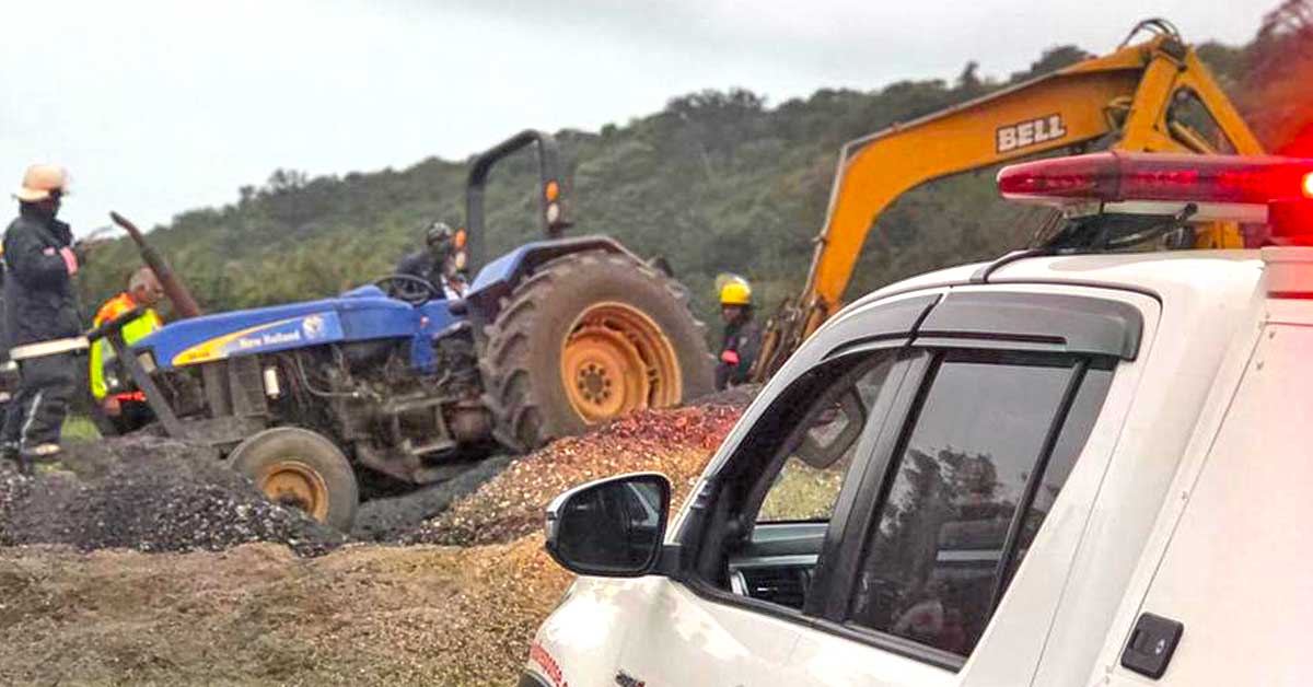 Tongaat man killed after falling from his tractor | North Coast Courier