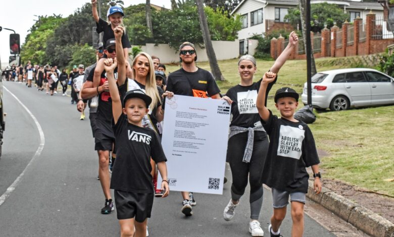 Ballito residents join global walk against human trafficking | North ...