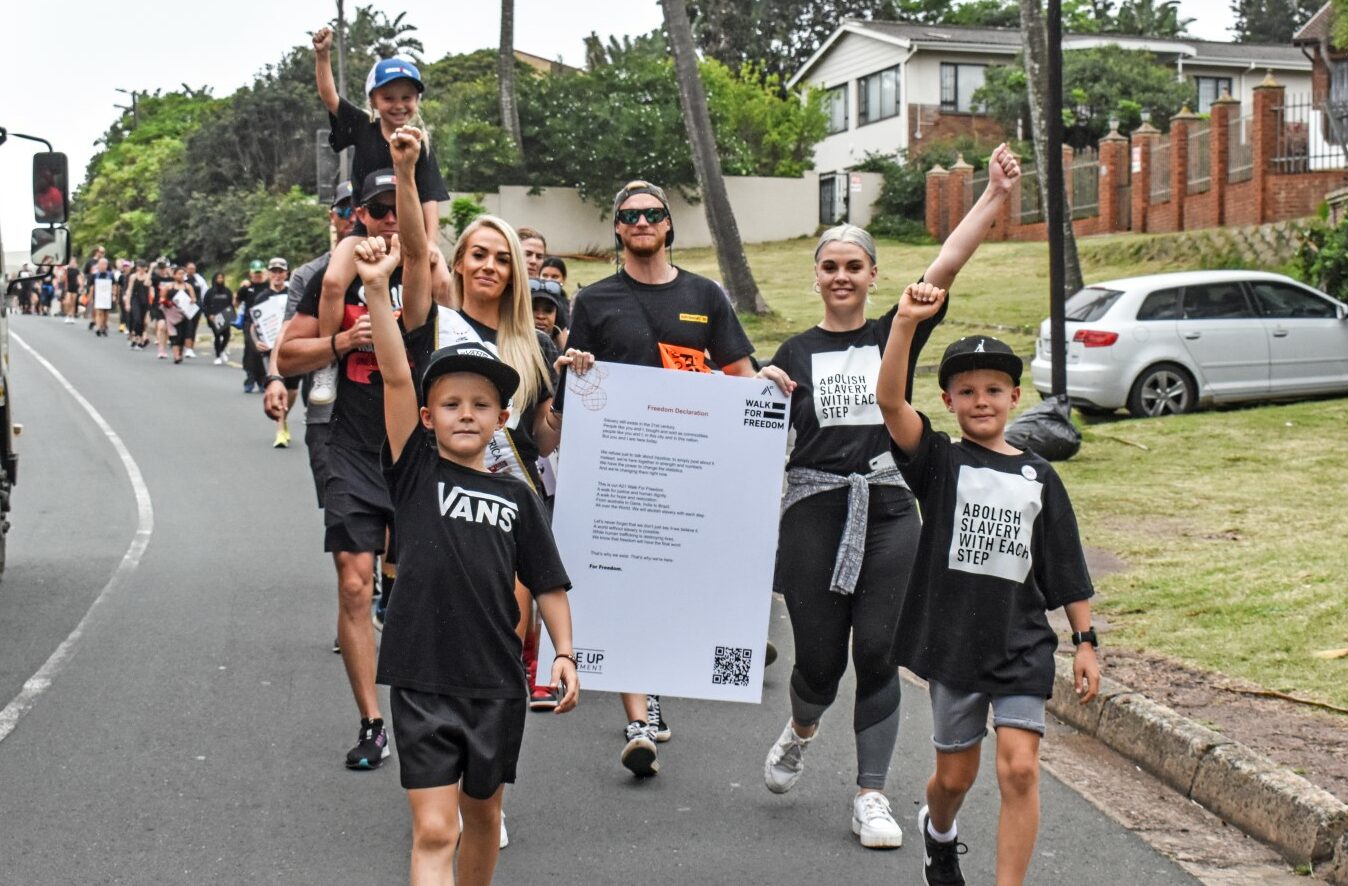 Ballito residents join global walk against human trafficking | North ...