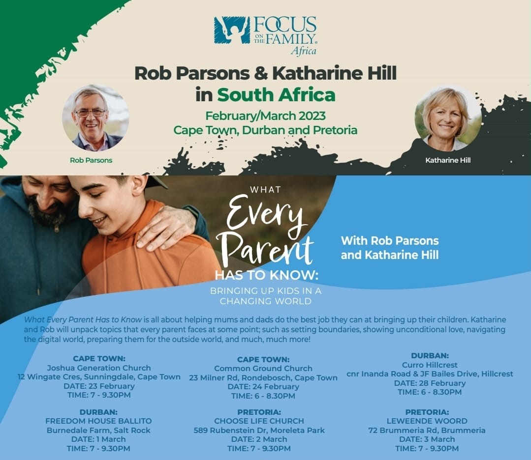 Focus on the Family to bring parenting experts to speak in Ballito ...