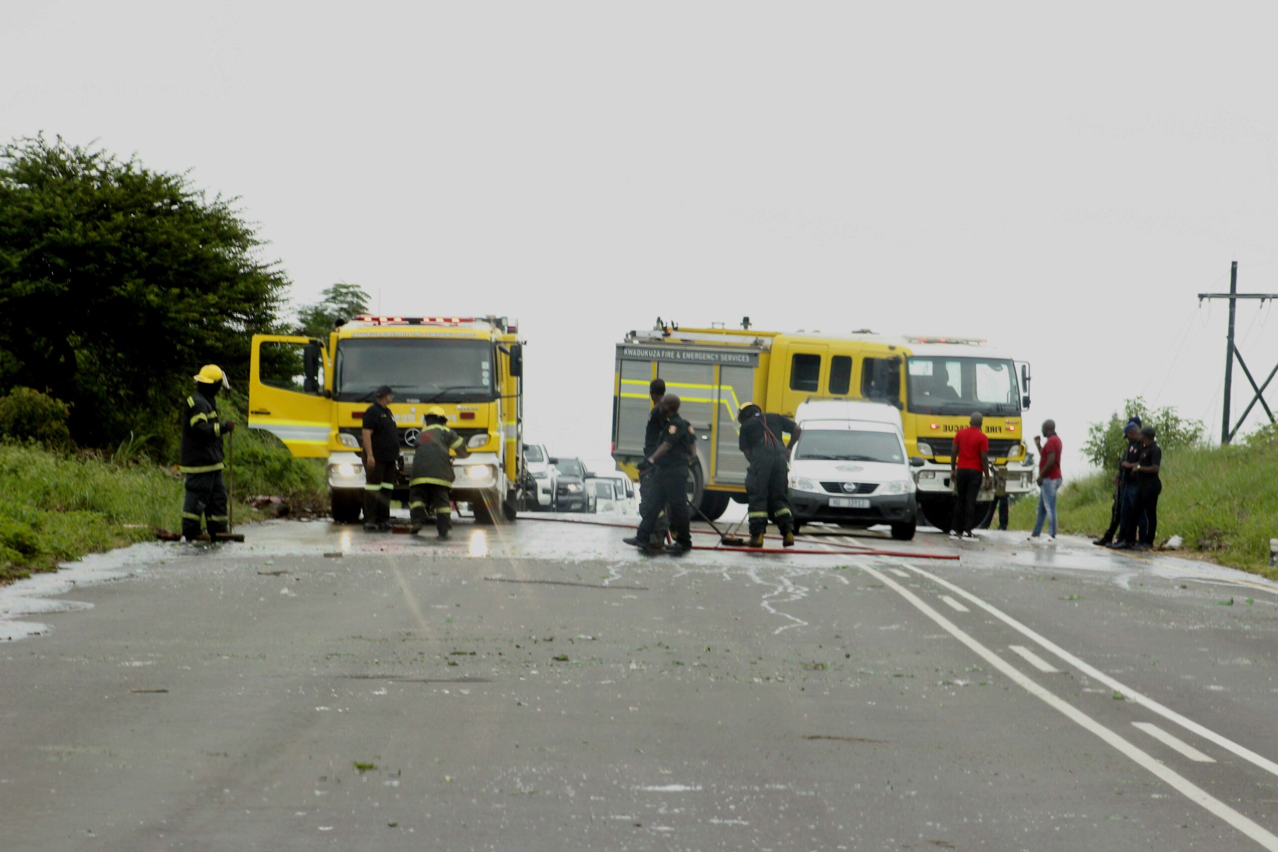 EFF national shutdown sees sporadic protest action in KwaDukuza | North ...