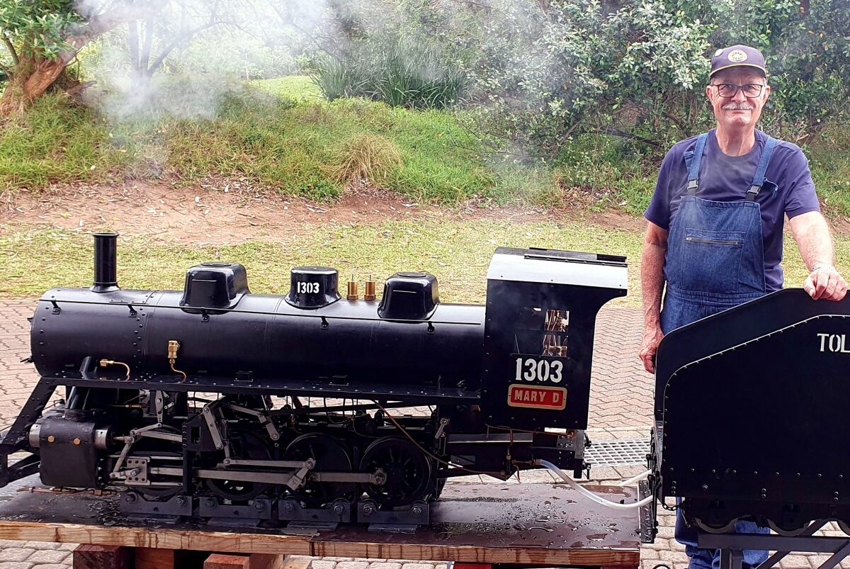 Homemade steam engine ready to rumble as Prince's Grant doctor ...