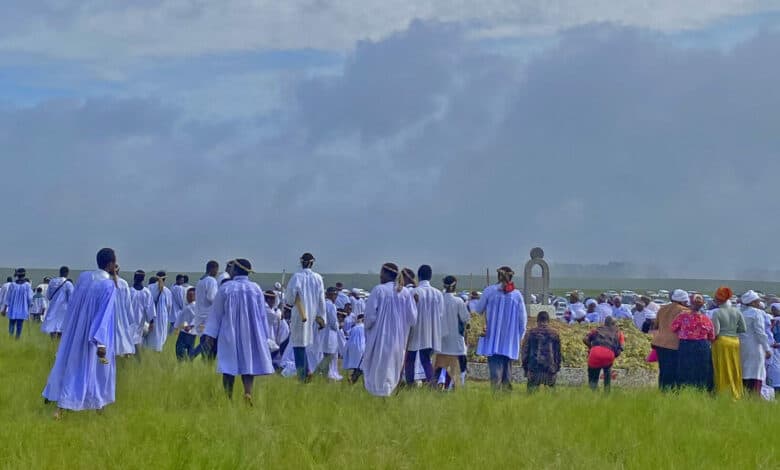 Thousands flock to Khenana Mountain for Shembe pilgrimage | North Coast ...