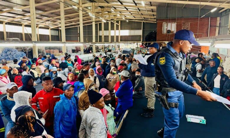 Sixty-four undocumented workers found in raid on Isithebe textile ...