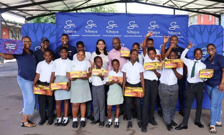 New shoes for 203 pupils at Fairbreeze Secondary | North Coast Courier