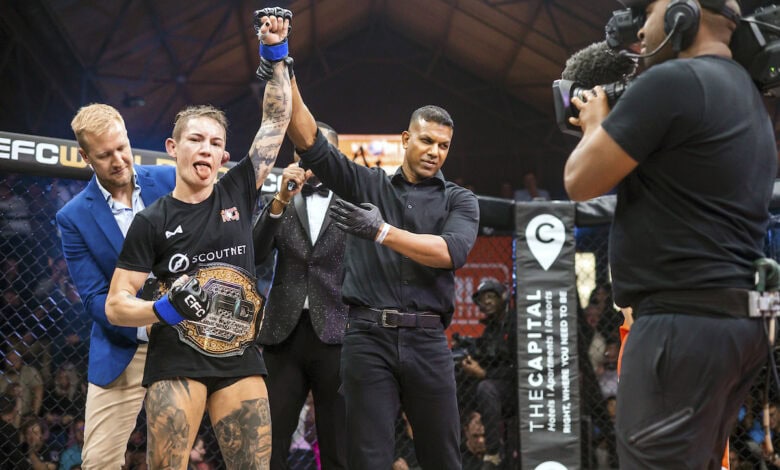 Ballito MMA star reclaims EFC title after 6-year break | North Coast ...