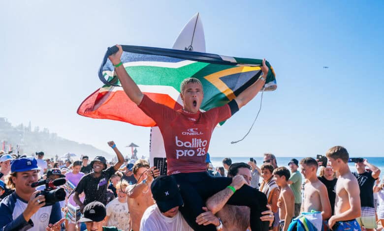 Durban surfer Luke Thompson clinches Ballito Pro in final minutes ...