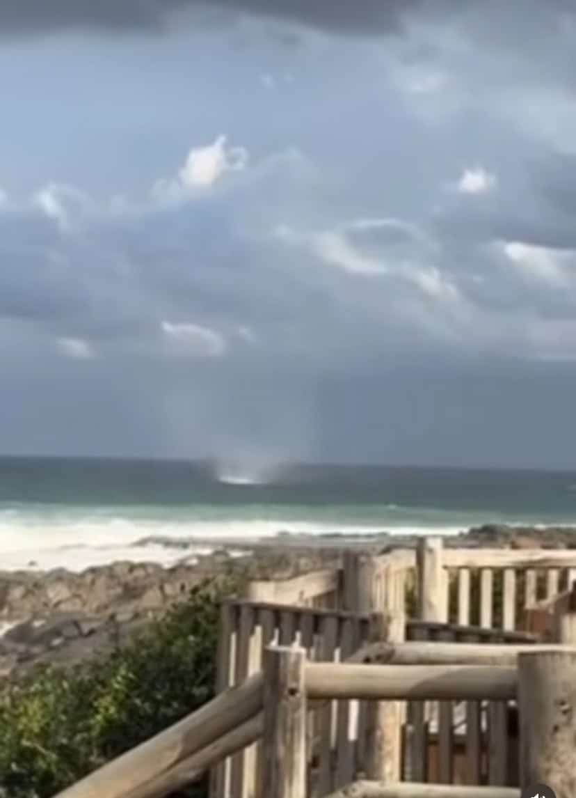SA Weather Service confirms waterspout at Ballito | North Coast Courier