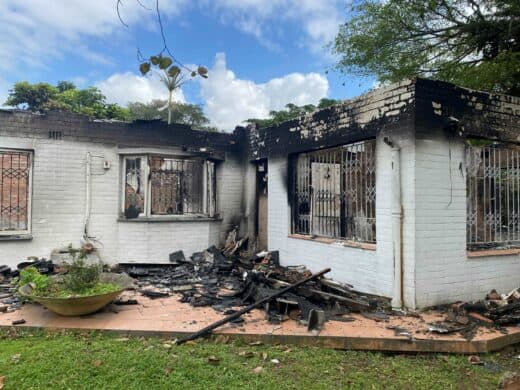 Community rallies around Wilkes family after fire guts guest lodge ...