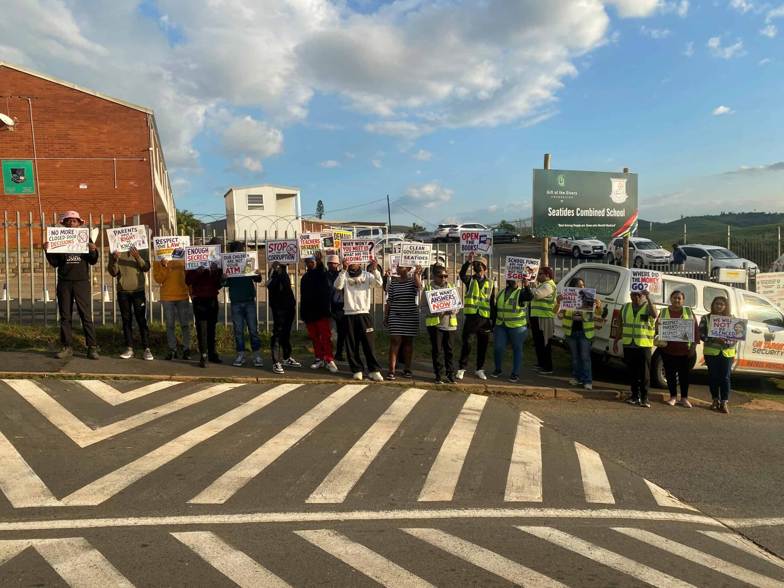 Seatides Combined School under scrutiny after parent-led protest ...