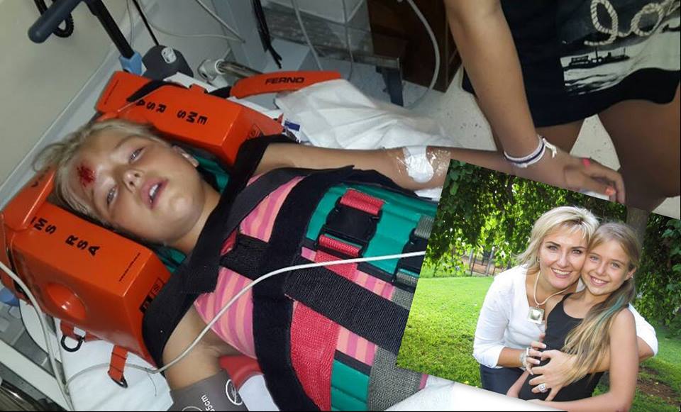 Gretha Wiid se dogter (8) ongedeerd ná sy 3m val | Rekord