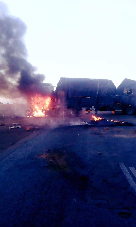 Ekangala roads cleared after violent demonstrations | Rekord