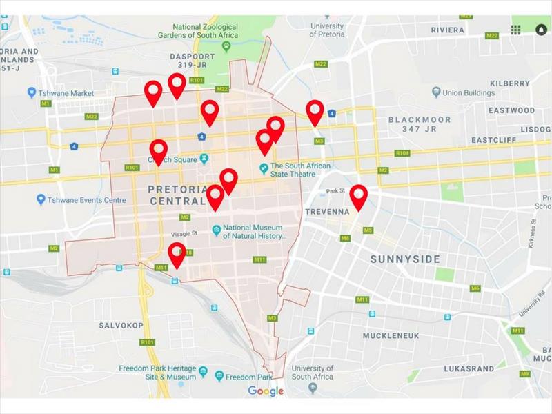 INFOGRAPHIC: Police warn of crime hotspots in the CBD | Rekord