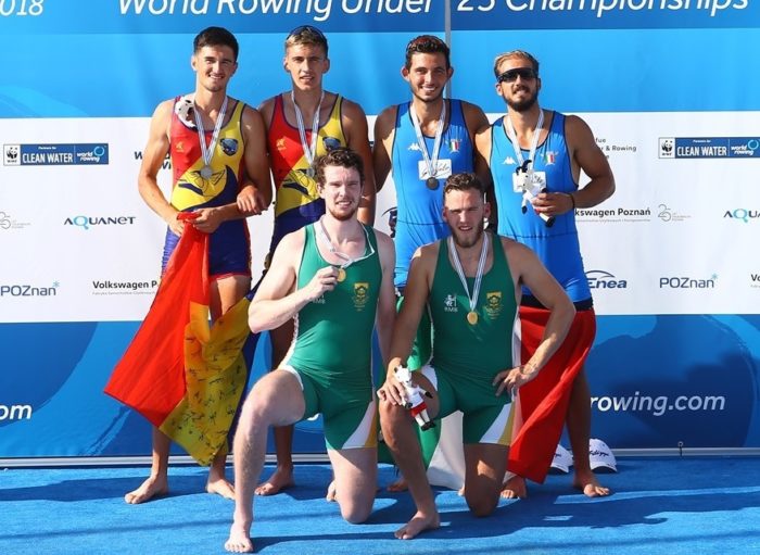 Brittain and Mitchell wins gold at the World Under-23 Rowing ...