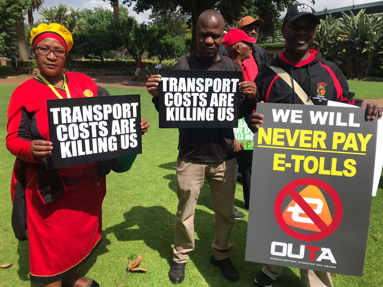 TRAFFIC ALERT: e-tolls march to disrupt Pta CBD | Rekord