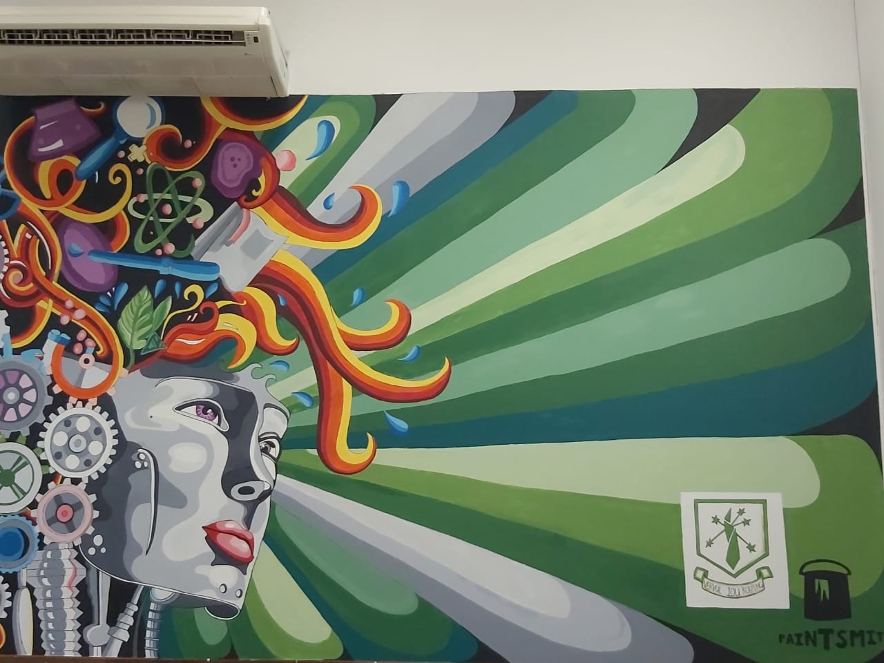 UPDATE: Eldoraigne library mural completed | Rekord