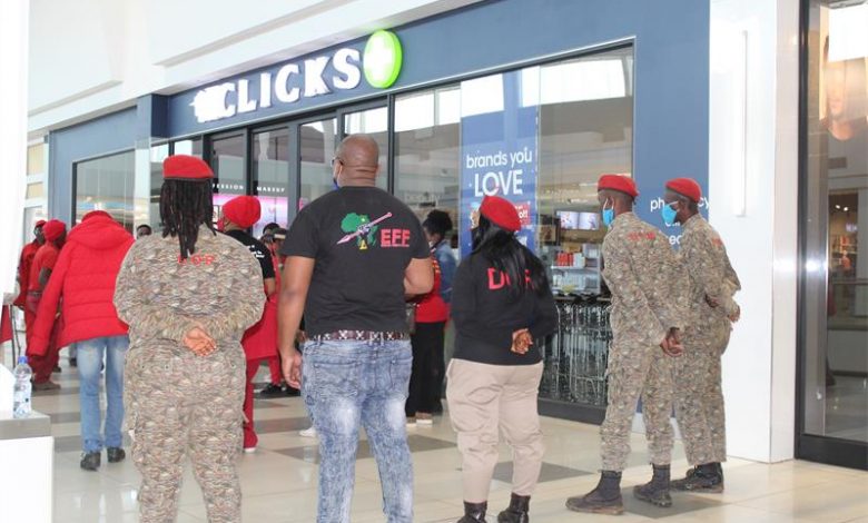 Clicks to provide counselling to staff after EFF protests | Rekord