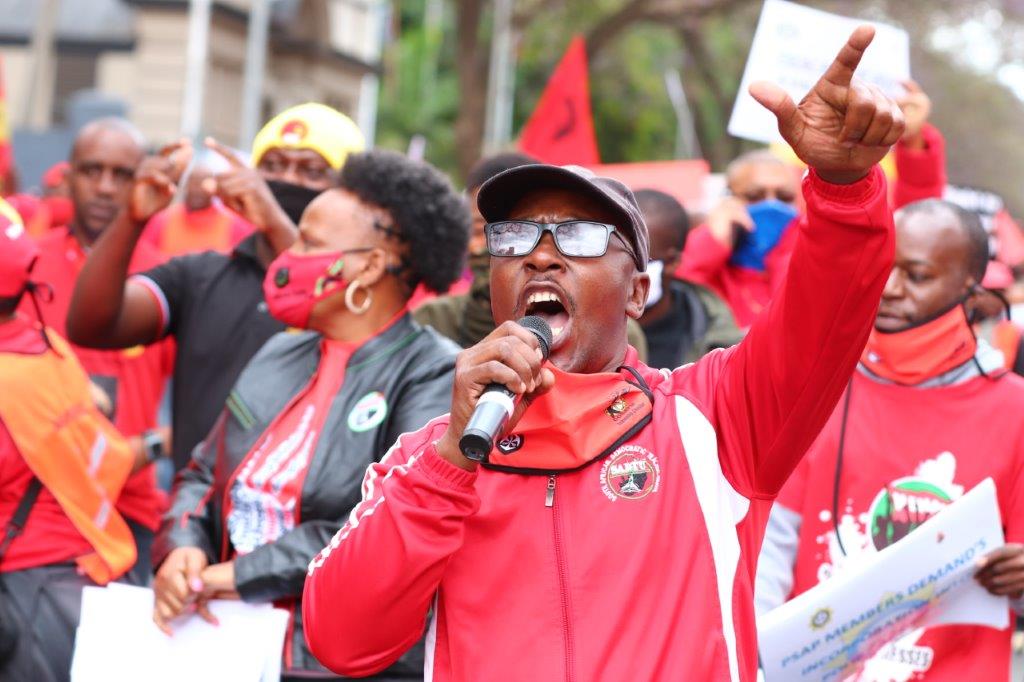 Cosatu members in massive march | Rekord