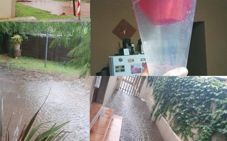 How much rain did Pretoria record? | Rekord