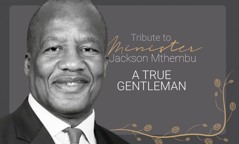 A tribute to Minister Jackson Mthembu: A true gentleman | Rekord