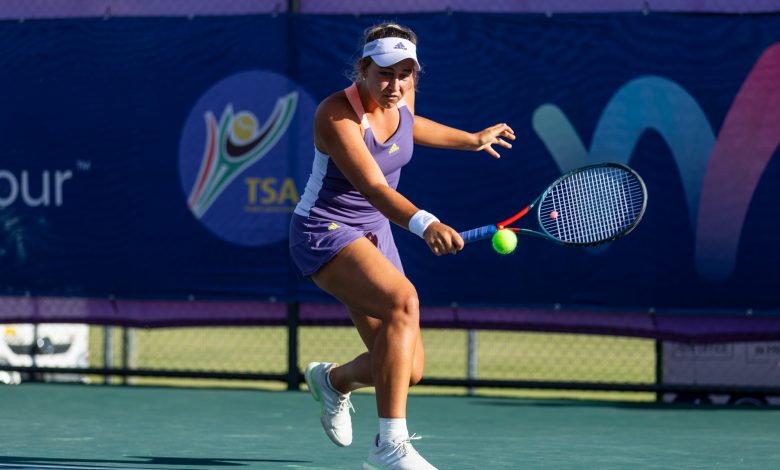 Teenager Isabella Kruger beats seeded player at tournament in ...